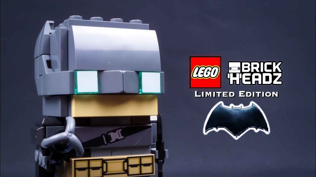 𝘽𝘼𝙏𝙈𝘼𝙉 𝙫 𝙎𝙐𝙋𝙀𝙍𝙈𝘼𝙉: LEGO 40748 | BrickHeadz | Batman Limited Edition ...