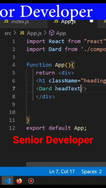 Senior Developer Htmlcss React Webdesign Digitalmarketing Shorts React Html Html5 Youtube