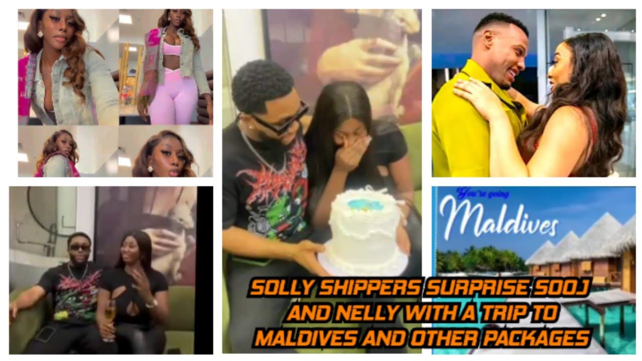 THE SOLLYSHIP ONE IN A MILLION AS SOOJ AND NELLY WAS GIVEN THE SHOKE OF ...