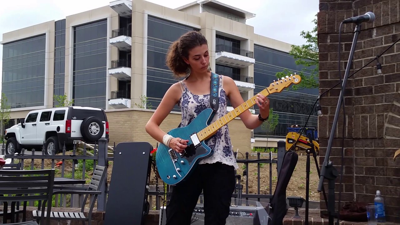 Krista Hess playing along with Klarc Whitson - YouTube