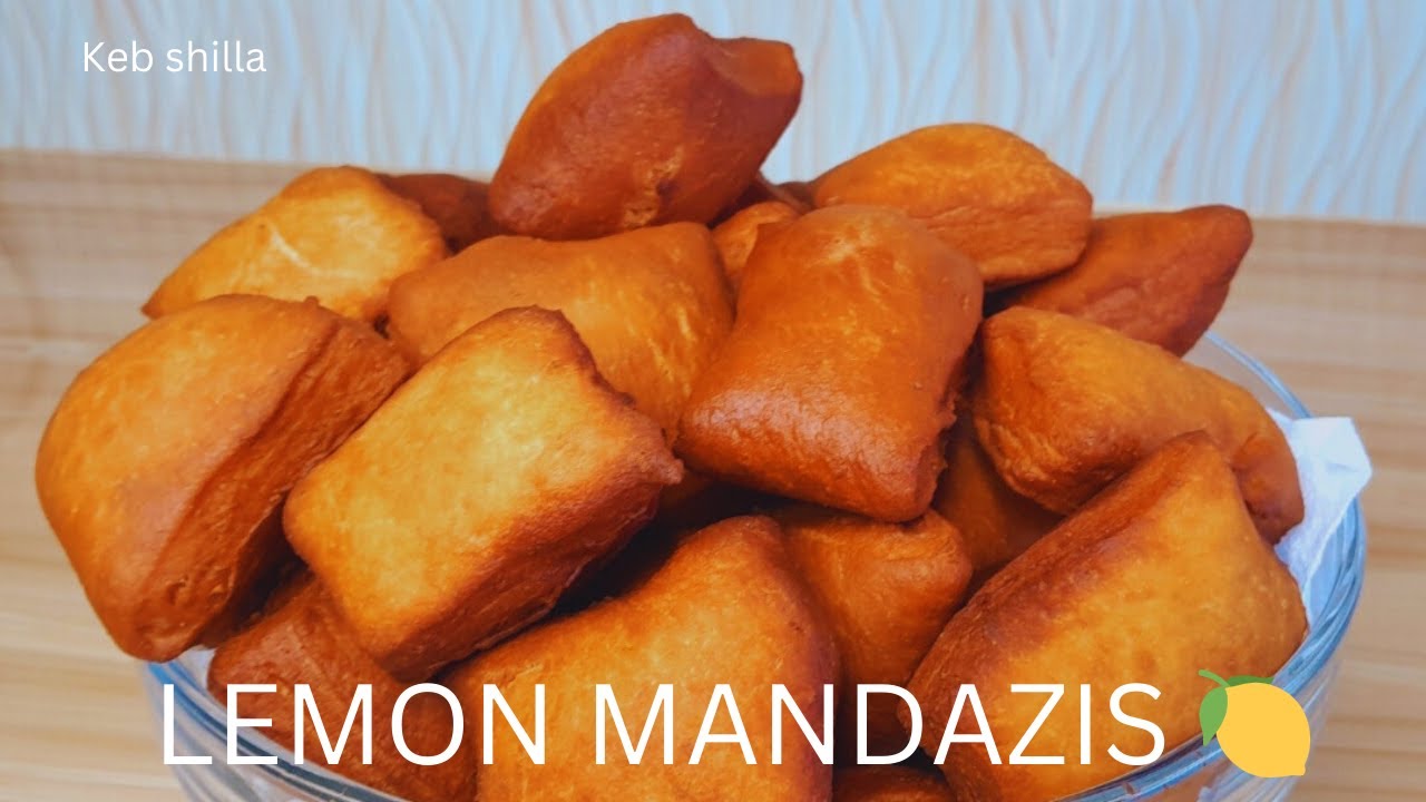 The Secret to Perfectly Soft Lemon Mandazi - YouTube