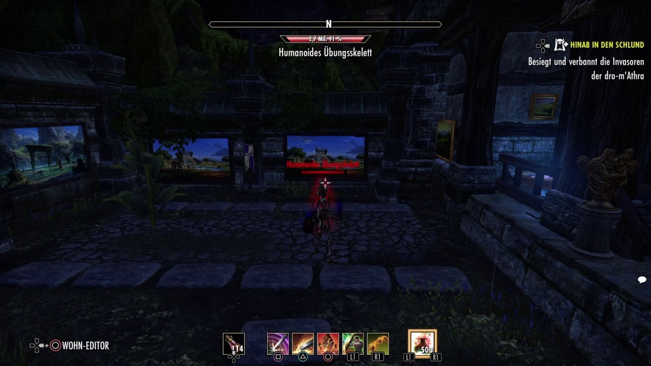 ESO - Crusher enchant cooldown test - 1 defending / 1 infused weapon ...