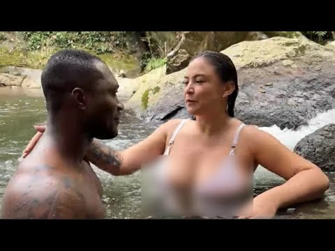 Bunda bertemu kawan lamanya di sungai