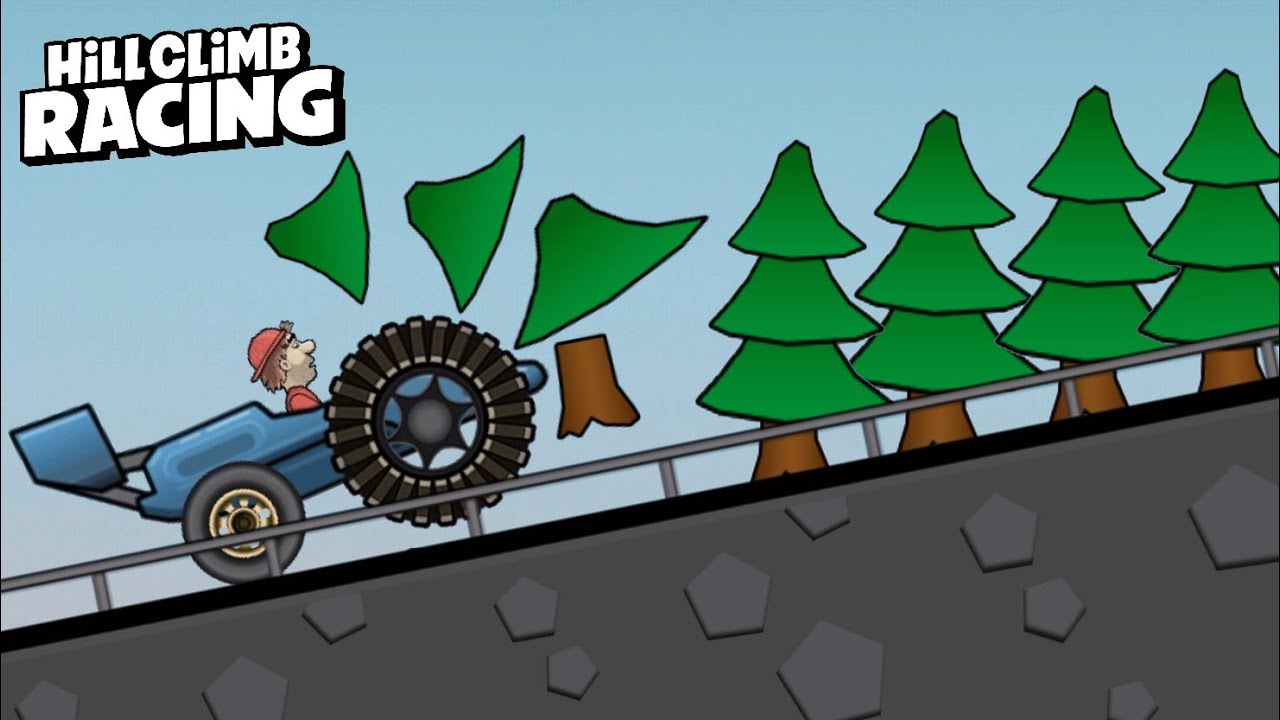 Hill Climb Racing: Daily Event with Garage Race Car on Highway 34,584m ...