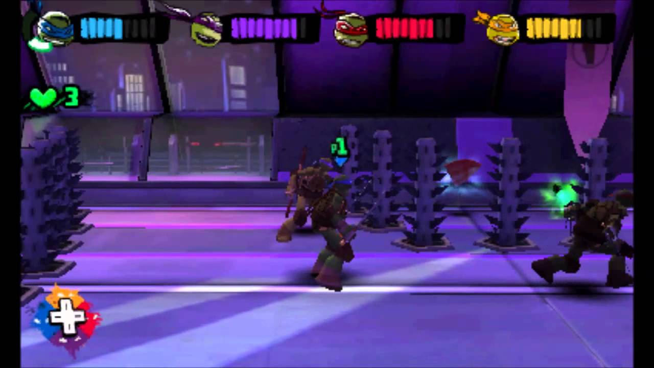 Teenage Mutant Ninja Turtles (3DS) - 100% Walkthrough - Level 5-3 ...
