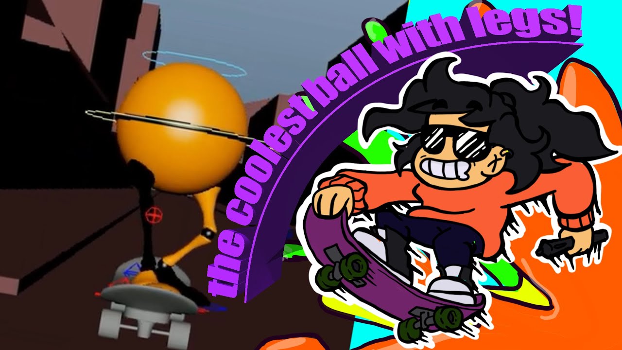 The coolest ball with legs ma🤟😎 #animation #animation3d - YouTube