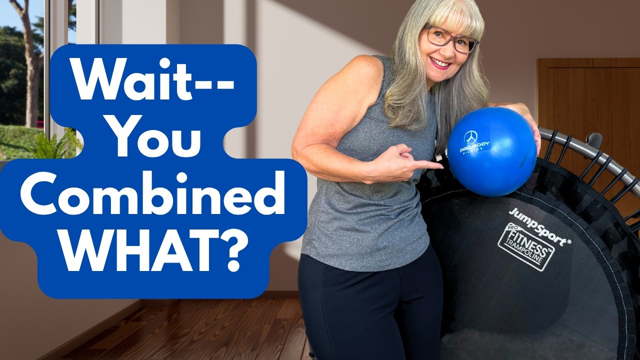 Rebounding + Pilates Ball Combo | MUST TRY for Balance & Coordination ...