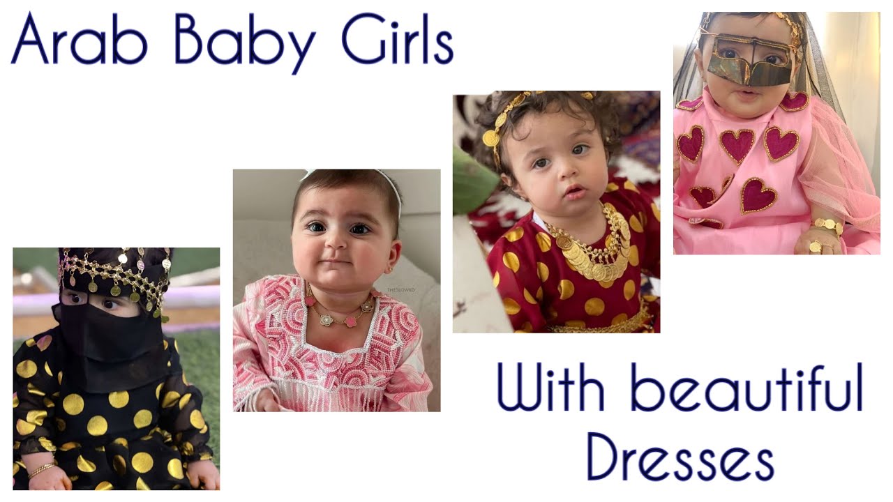 Arab baby girls with beautiful dresses, Awesome Fashion Hub, - YouTube