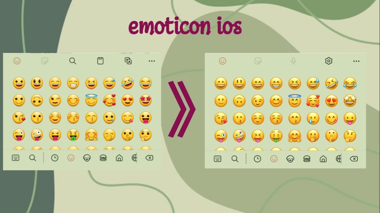 How change emoticon from android to ios 2021🍑 Samsung galaxy A52🍑 - YouTube