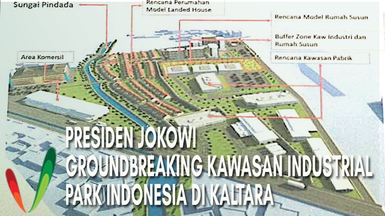 Presiden Jokowi Groundbreaking Kawasan Industrial Park Indonesia di ...