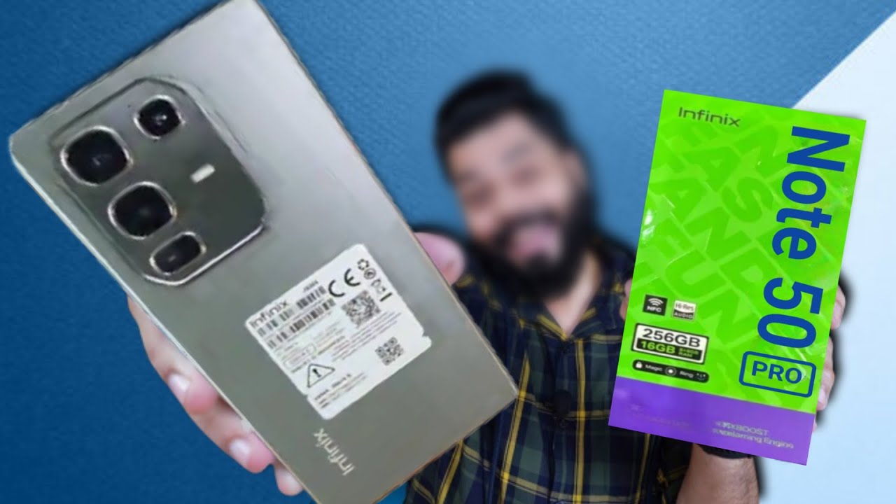 Infinix Note 50 Pro 5G Unboxing, price & First Impressions - YouTube