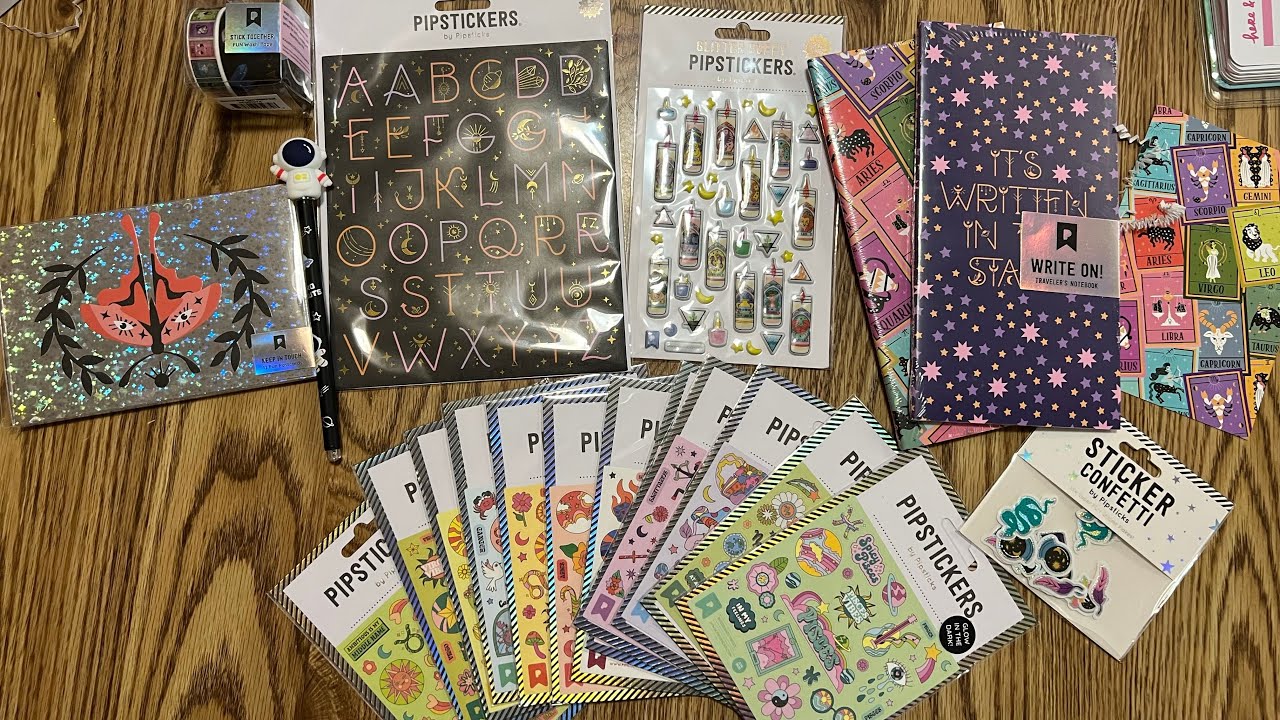 Pipsticks June Stationary Subscription Box Unboxing - YouTube