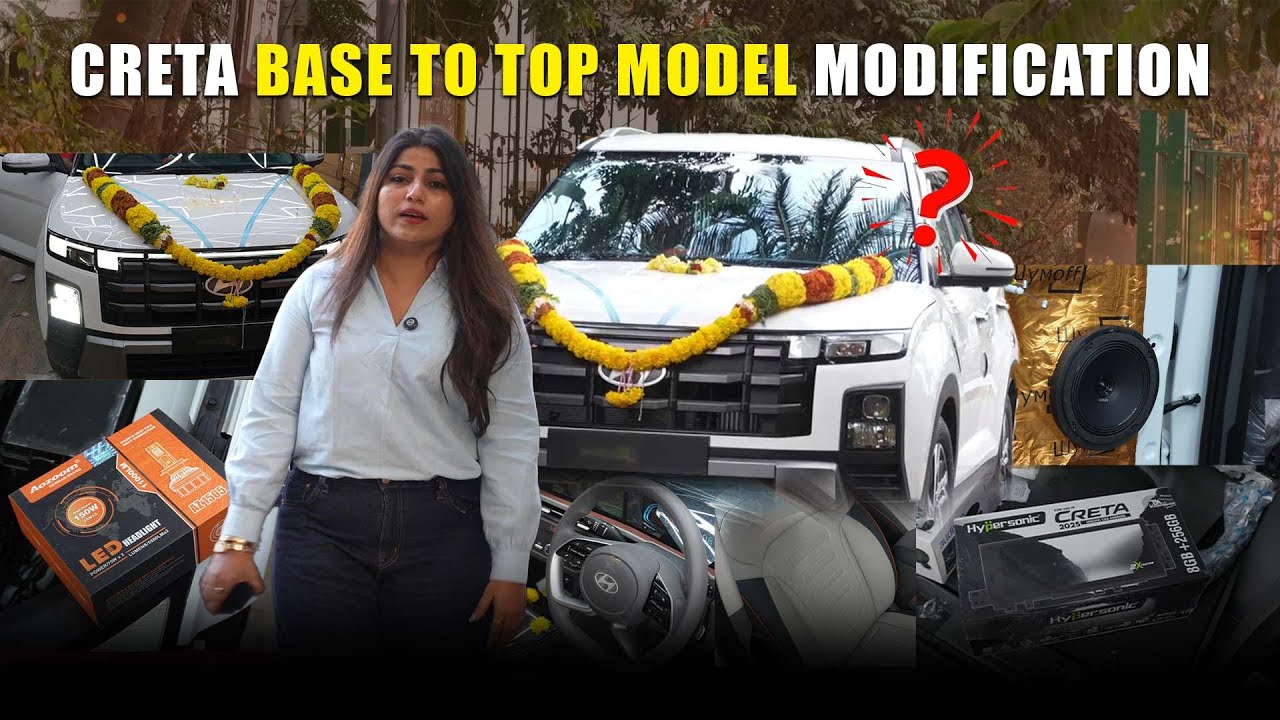 CRETA BASE → TOP MODEL Full Premium Upgrade at RS CAR MODIFIERS ...