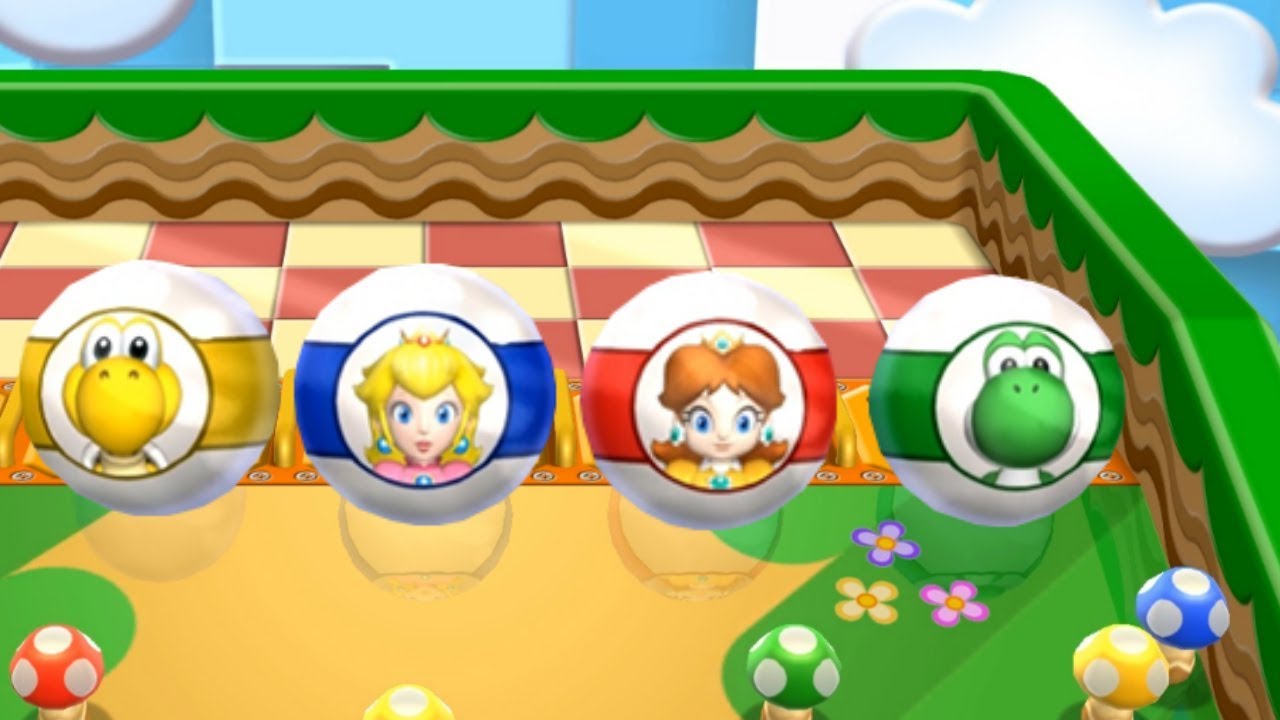 Mario Party 9 - All Characters - Choice Challenge #4 - YouTube