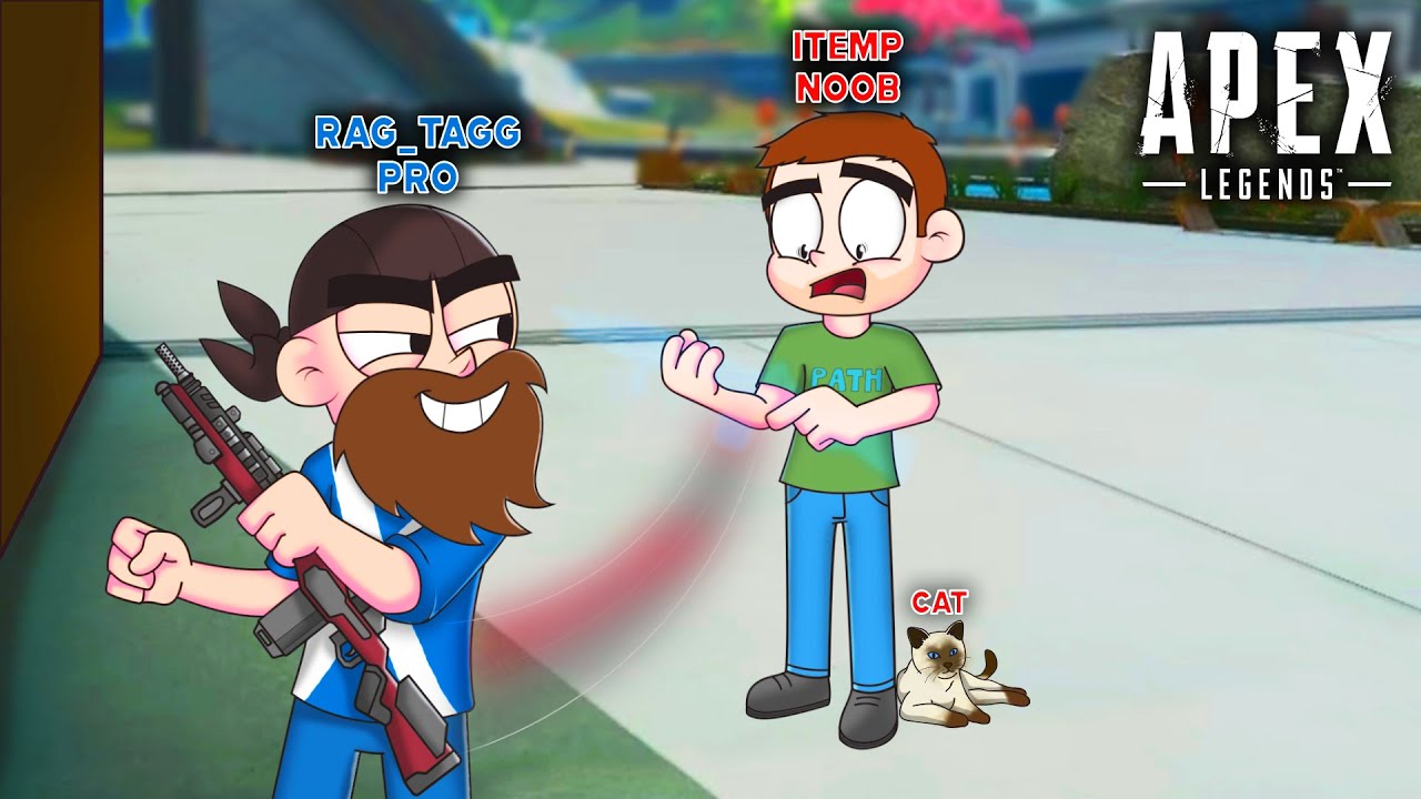 Teaching iTemp how to play Apex Legends PROPERLY - YouTube