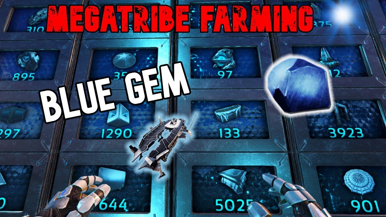 MegaTribe Life #6 - Blue Gem Farming Almost Got Killed !! | UNLUCKY ...