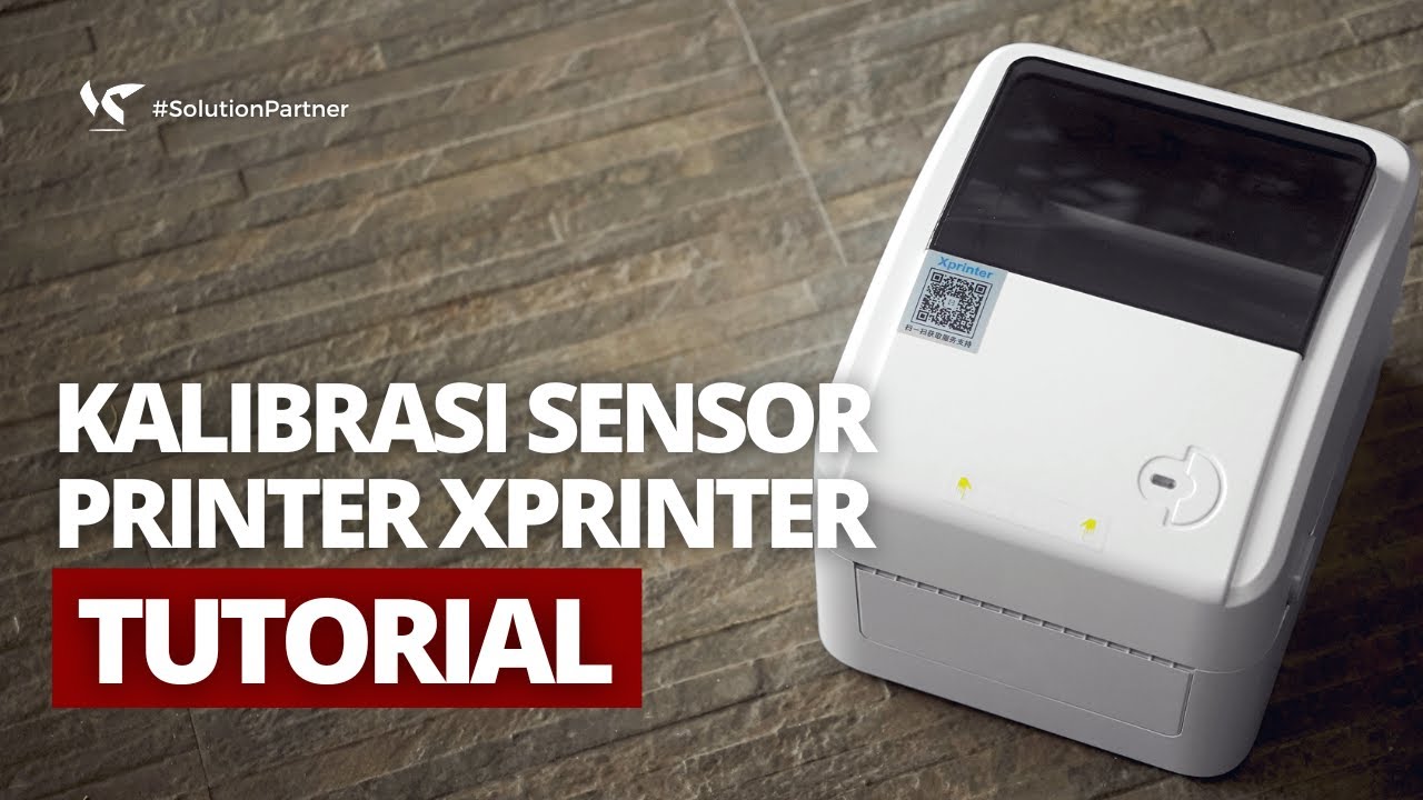 CARA KALIBRASI SENSOR PRINTER LABEL XPRINTER PAKAI APLIKASI - CUKUP 1 ...