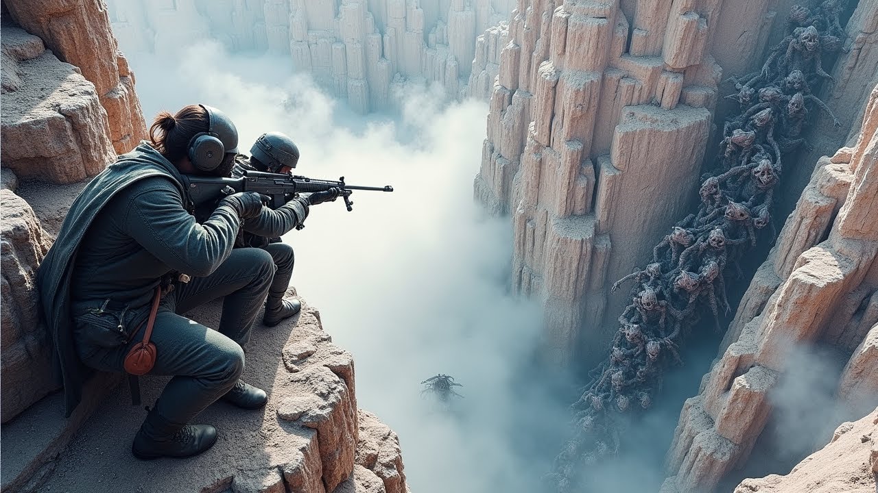 Two Snipers Are Guarding A Deep Gorge, At The Bottom Of Which Dwell Unknown Monsters - YouTube