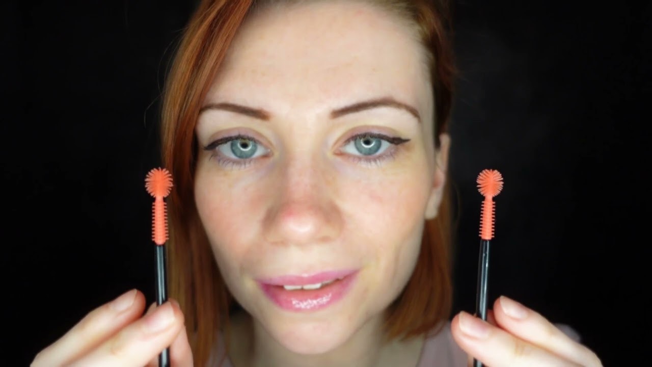 ASMR - Close Up Tickles Behind Your Ears & Ear Cleaning - YouTube