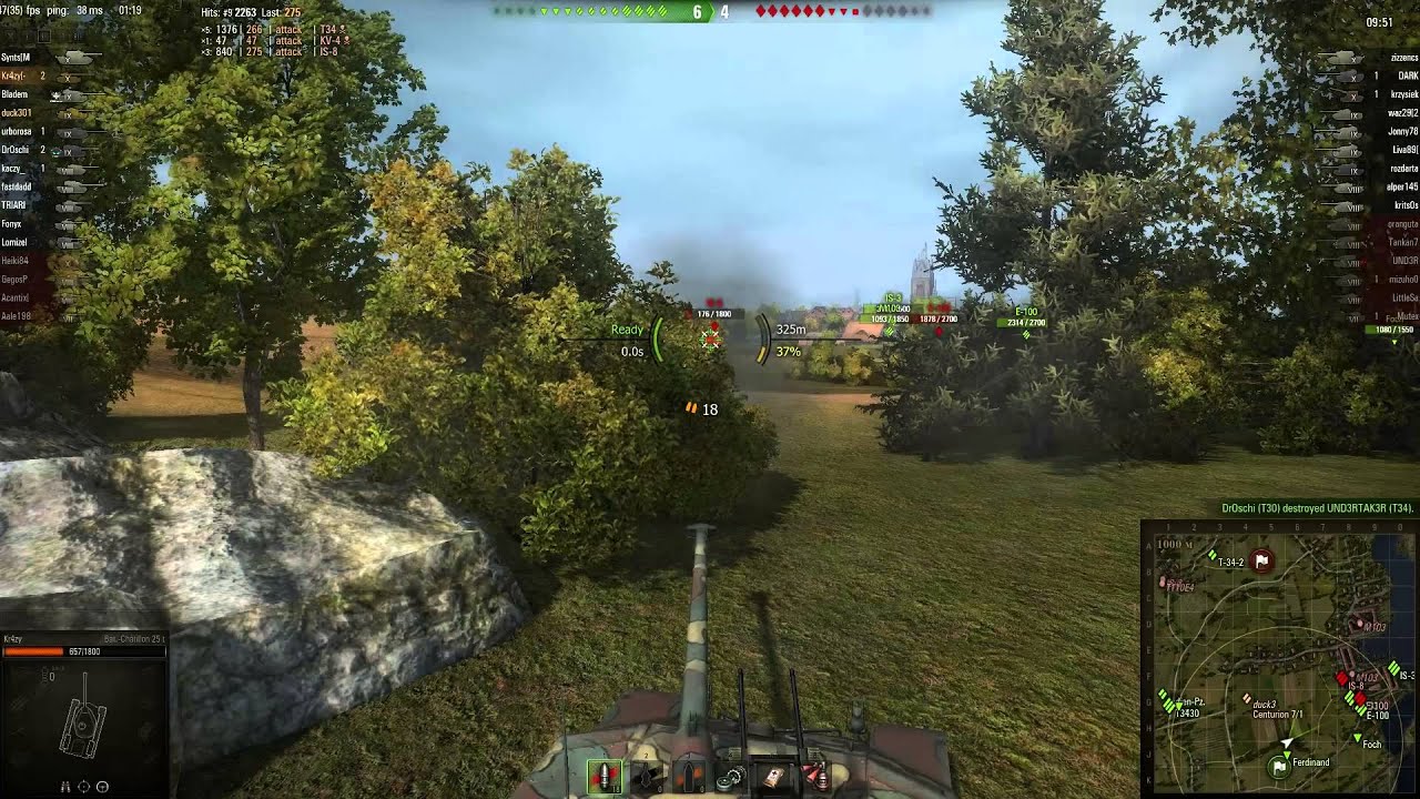 World of Tanks - Bat. Chat 25t Gameplay - YouTube
