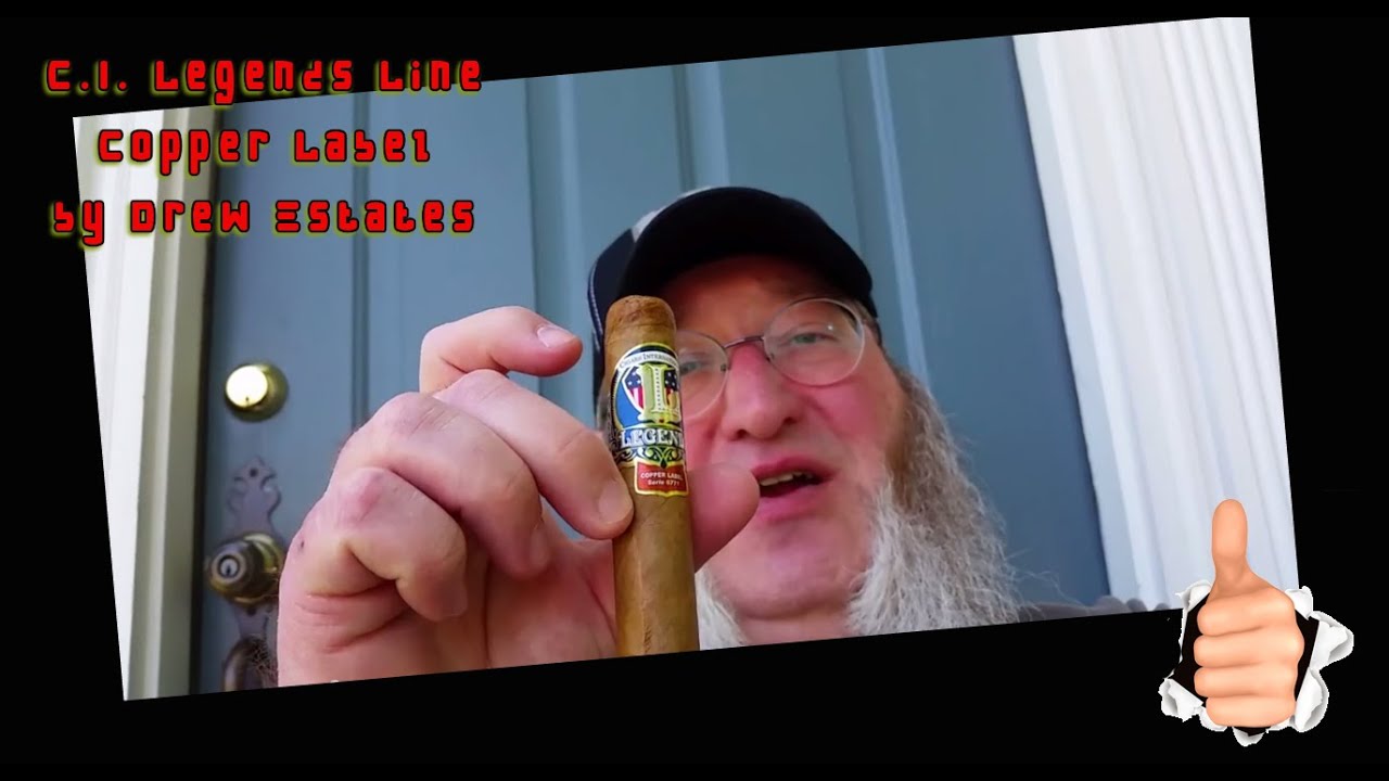 C I Legends Copper Label by Drew Estates - YouTube
