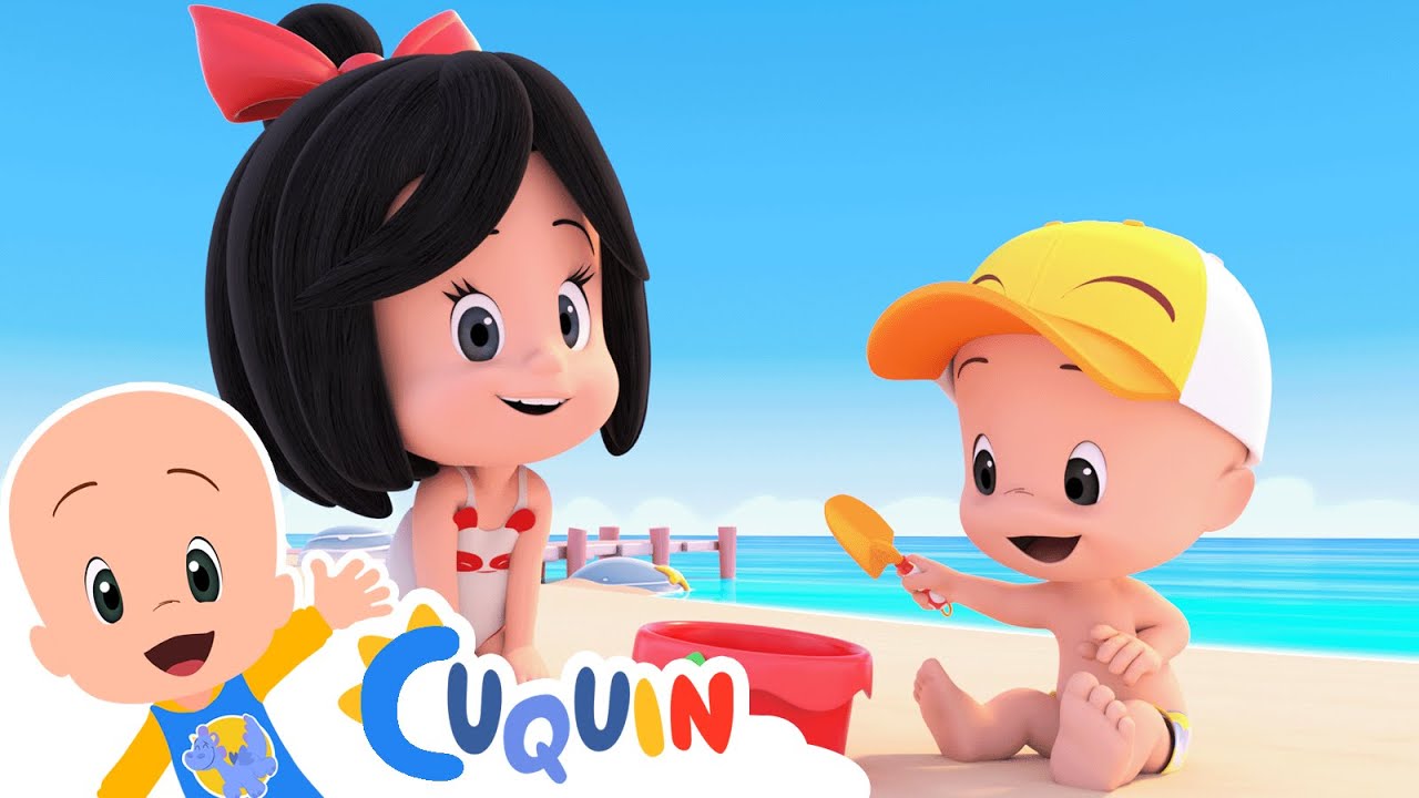 Let's Go to the Beach + more Nursery Rhymes for children with Cleo and ...