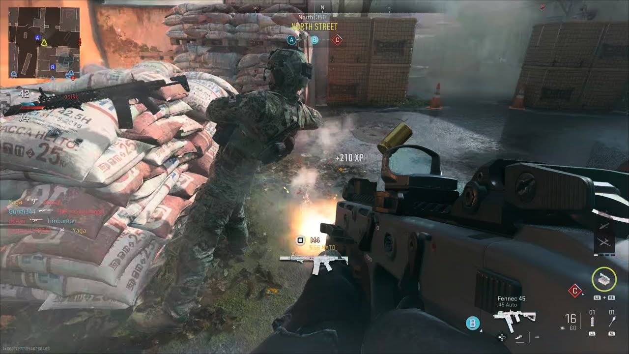 MODERN WARFARE 2 Fennec SMG close range Open BETA PS5 - YouTube