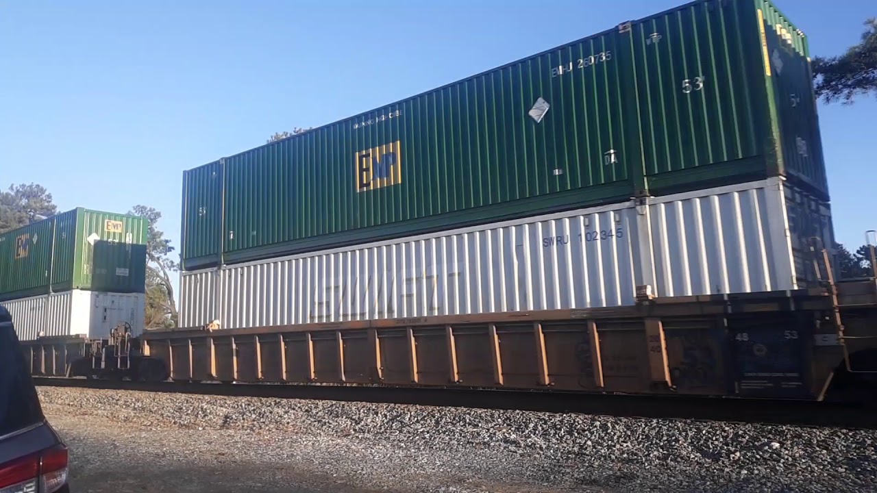 NS 213 with NS 3624 ET44AC NS 9135 D9-40CW and NS 1164 SD70ACE - YouTube