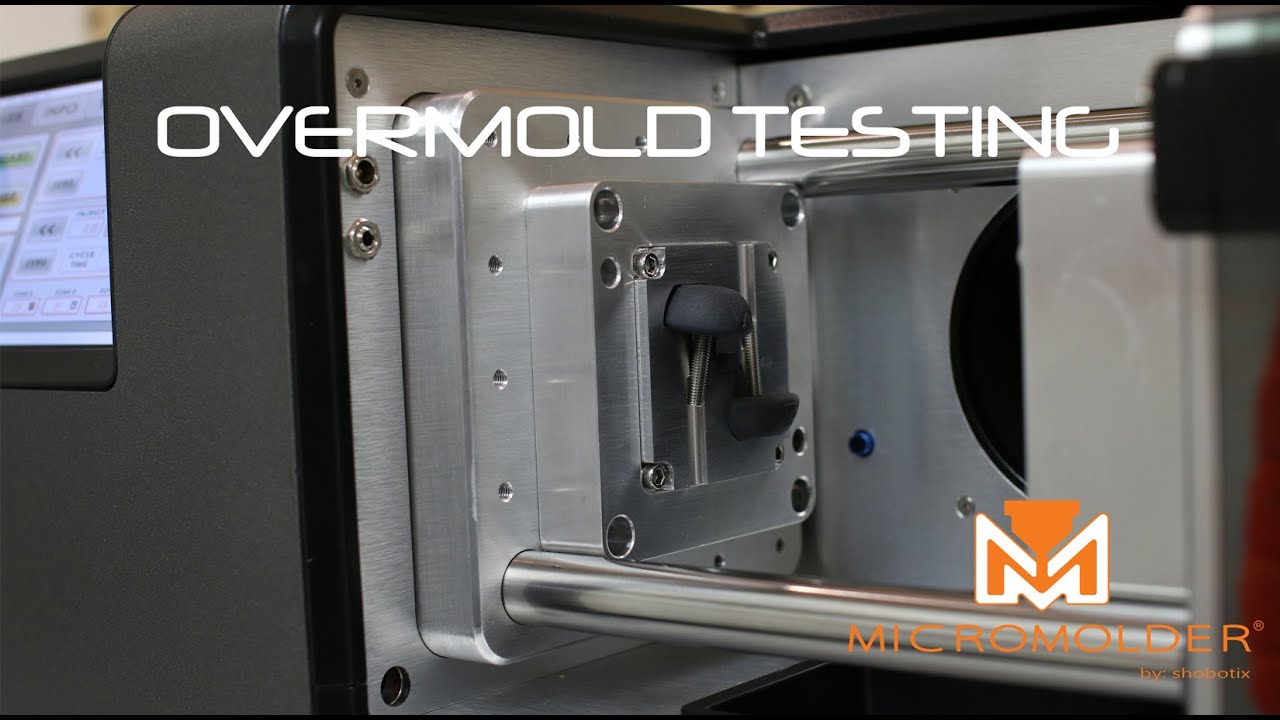 DESKTOP injection molder MAKING threaded rubber bumpers! - YouTube