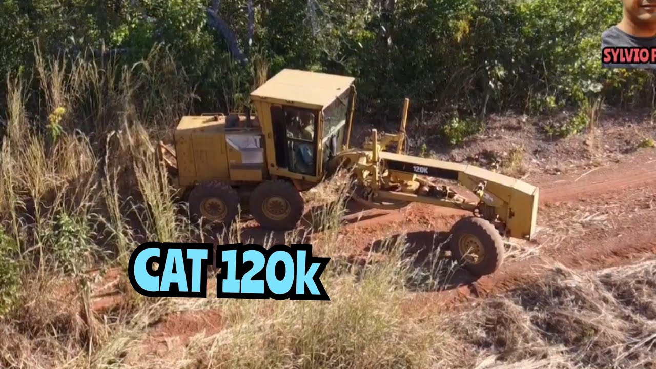 PATROLAMENTO CAT 120K / Motoniveladora caterpillar grader niveleuse ...