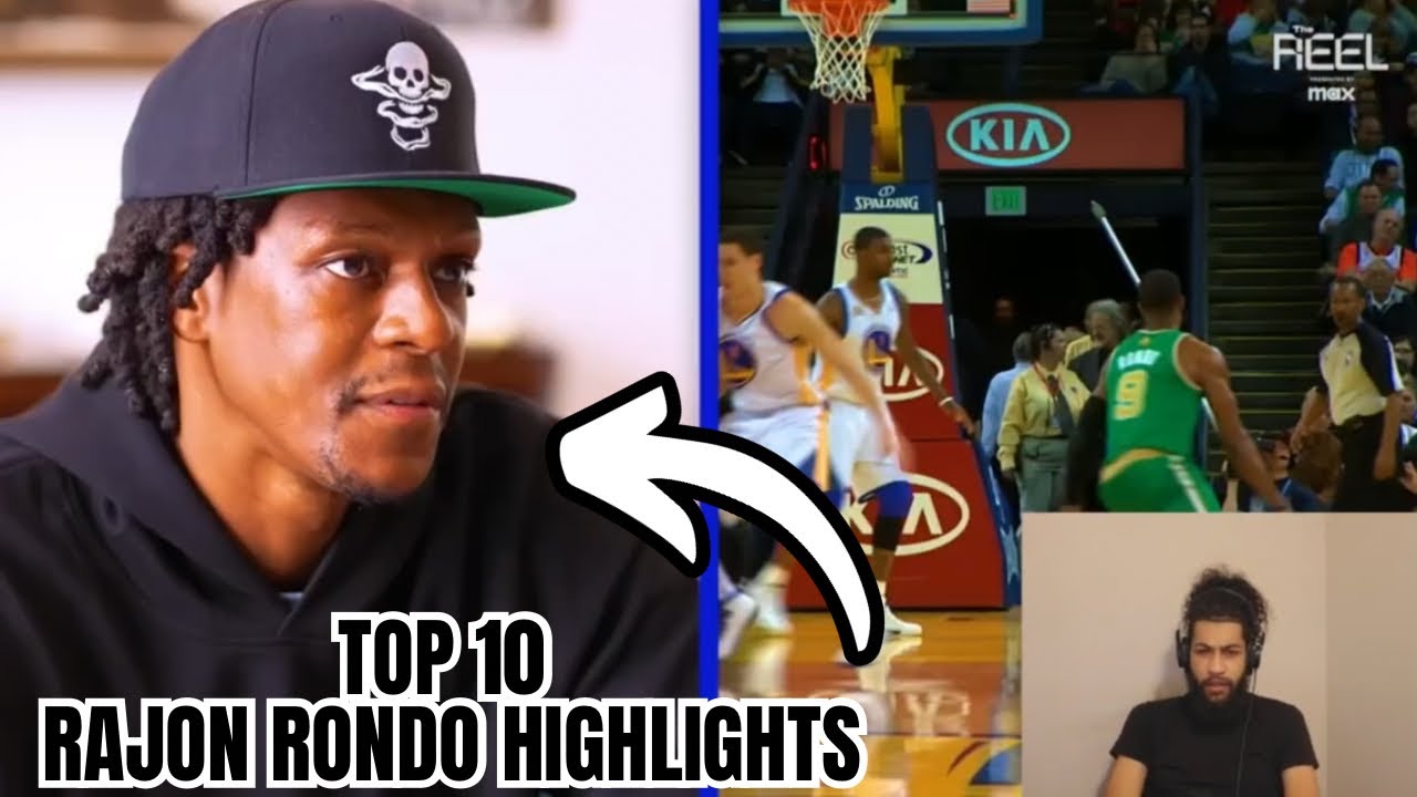 RAJON RONDO REACTS TO HIS TOP 10 NBA HIGHLIGHTS #nba #rajonrondo # ...
