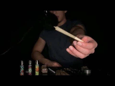 ASMR Smoking the Herb 🌿💨 - YouTube