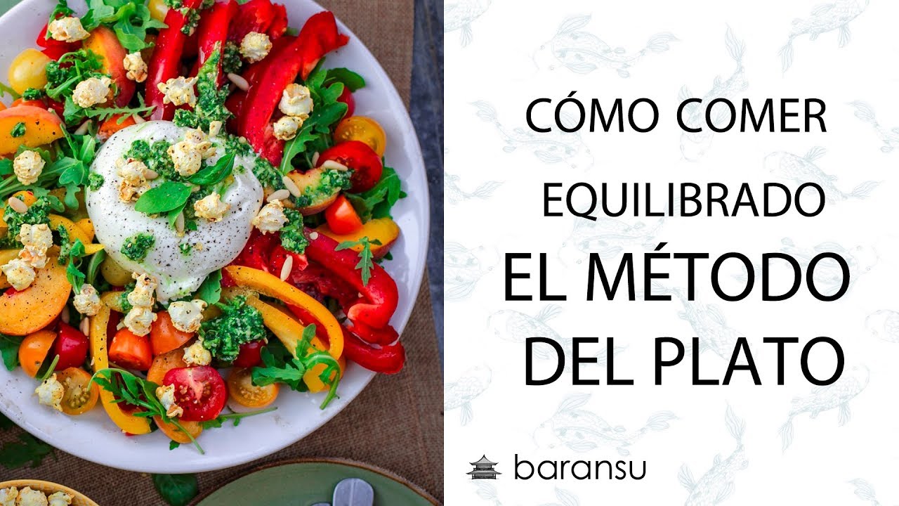 El método del plato: cómo comer equilibrado sin complicaciones - YouTube