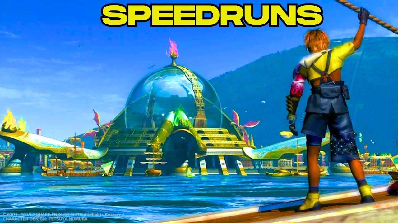 [FULL RUN] FINAL FANTASY X SPEEDRUN ANY % | SUB 8:55 ATTEMPTS - YouTube