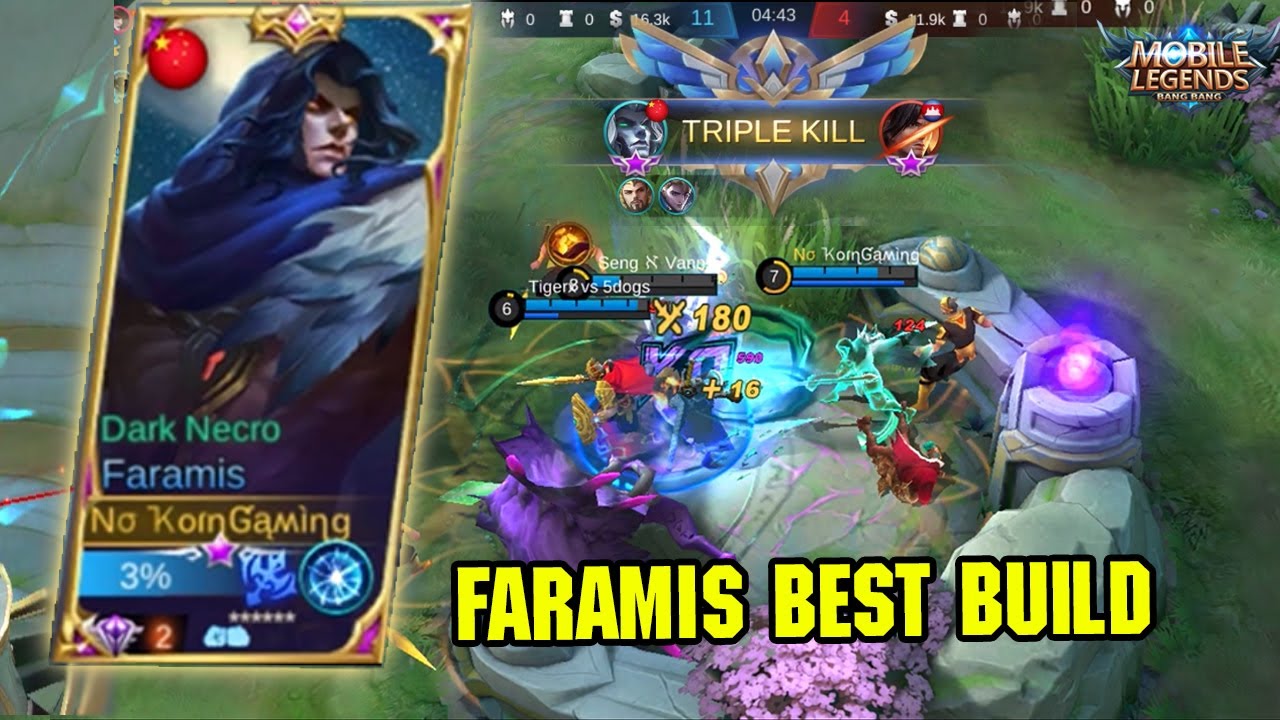 MLBB : FARAMIS GAMEPLAY | BEST BUILD 2021 | TOP GLOBAL - MOBILE LEGENDS ...