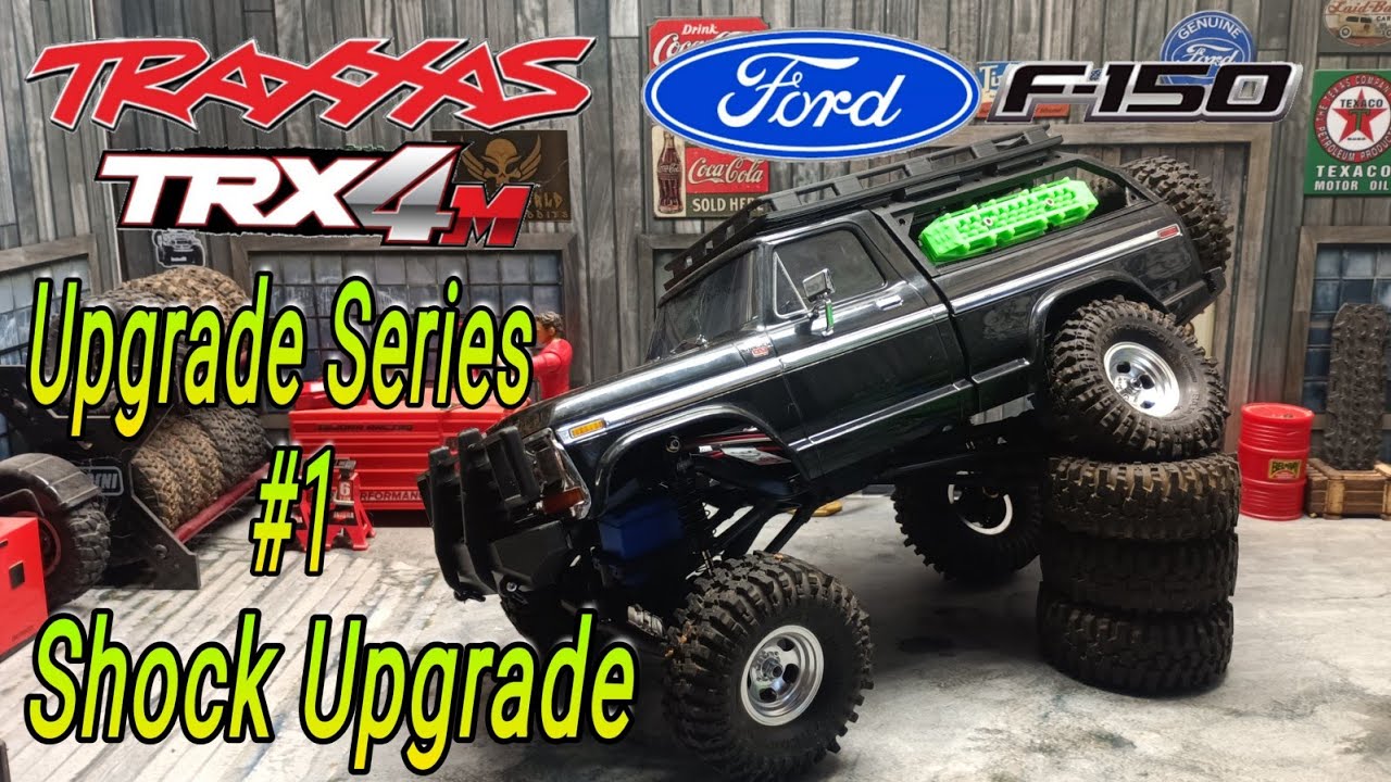 Trx4M F-150 High Trail Shock upgrade Injora 59mm shocks #rccrawler # ...