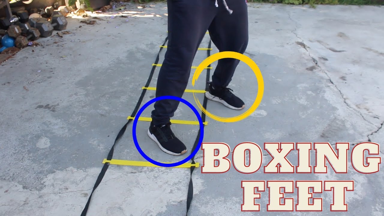 Better Footwork For Boxing (Agility Ladder) - YouTube