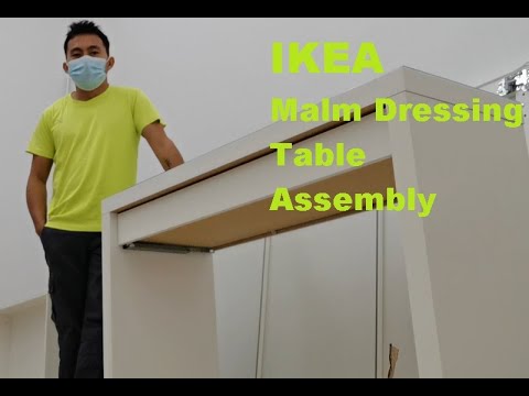 IKEA Malm Dressing Table Asembly