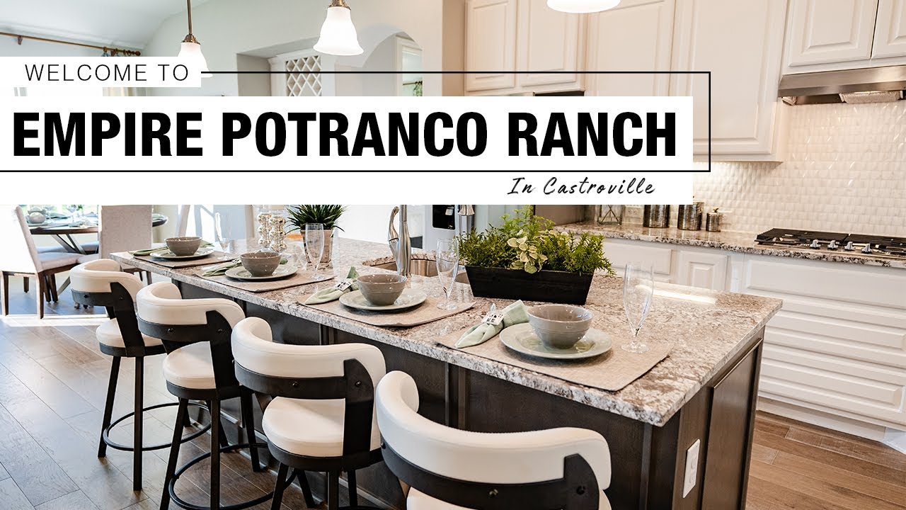 Empire Potranco Ranch Model Home | Castroville, San Antonio - YouTube