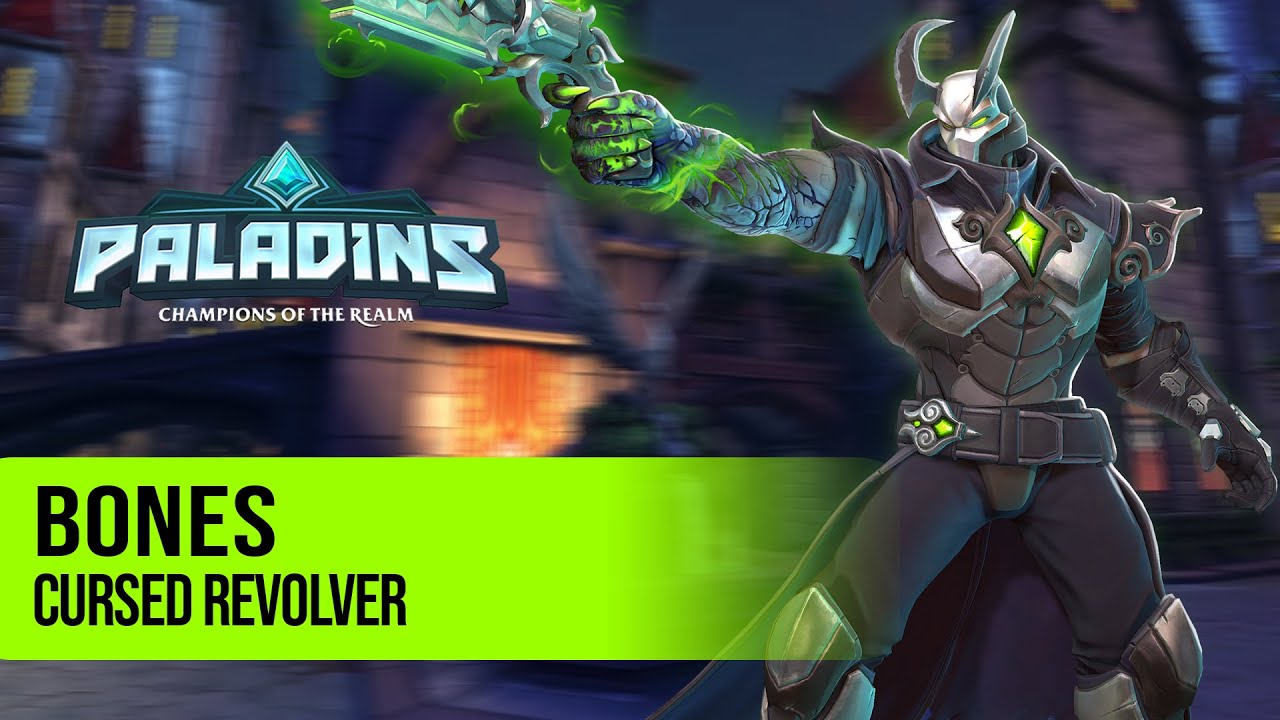 BONES Androxus PALADINS PRO COMPETITIVE GAMEPLAY l CURSED REVOLVER ...