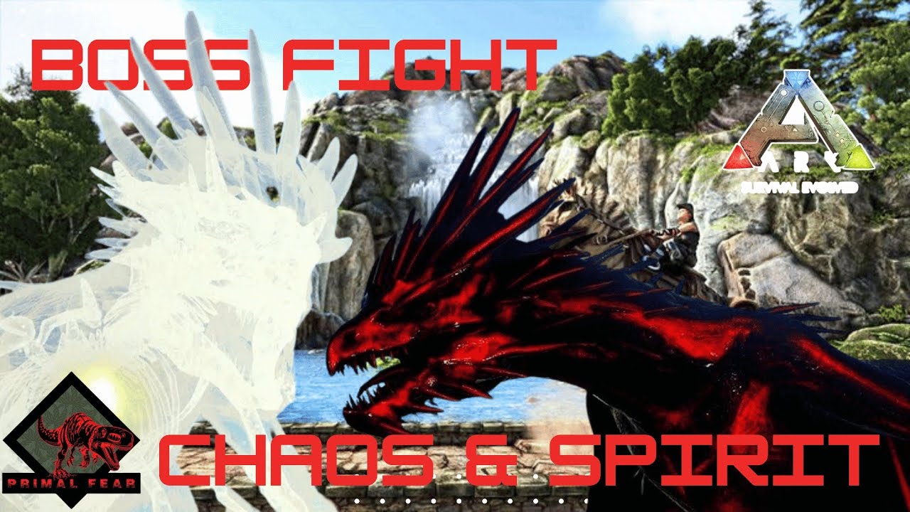 BOSS FIGHT & SPIRIT GRIFFIN / SPIRIT SPINO TAME Ark survival Evolved ...