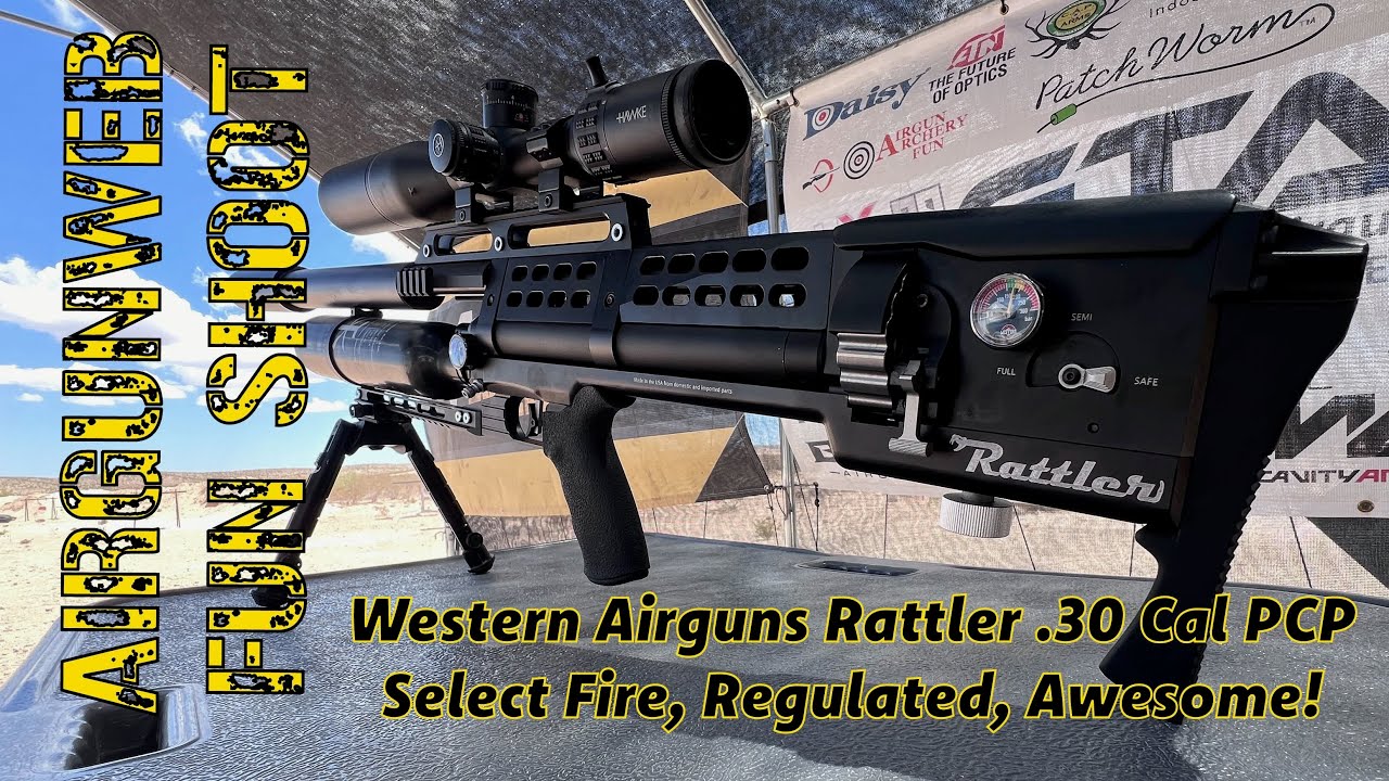 Western Airguns Big Bore Rattler .30 Cal - High Powered .30 Caliber ...
