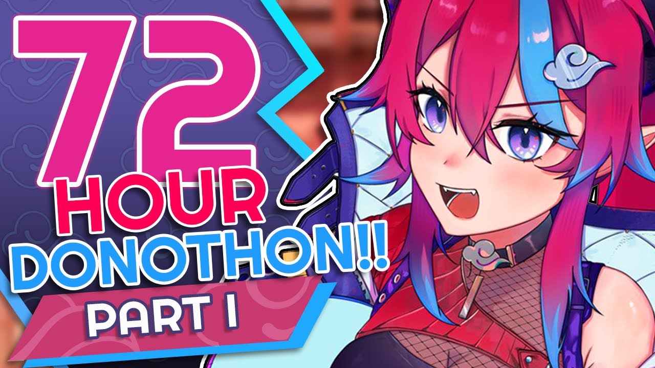 【72-HOUR DONOTHON!】LETS GET THIS DAMN THING STARTED!!! 🎊 PART ONE - YouTube