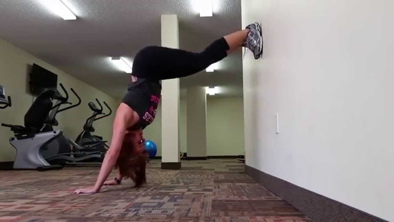 Wall workout - abs and booty - YouTube