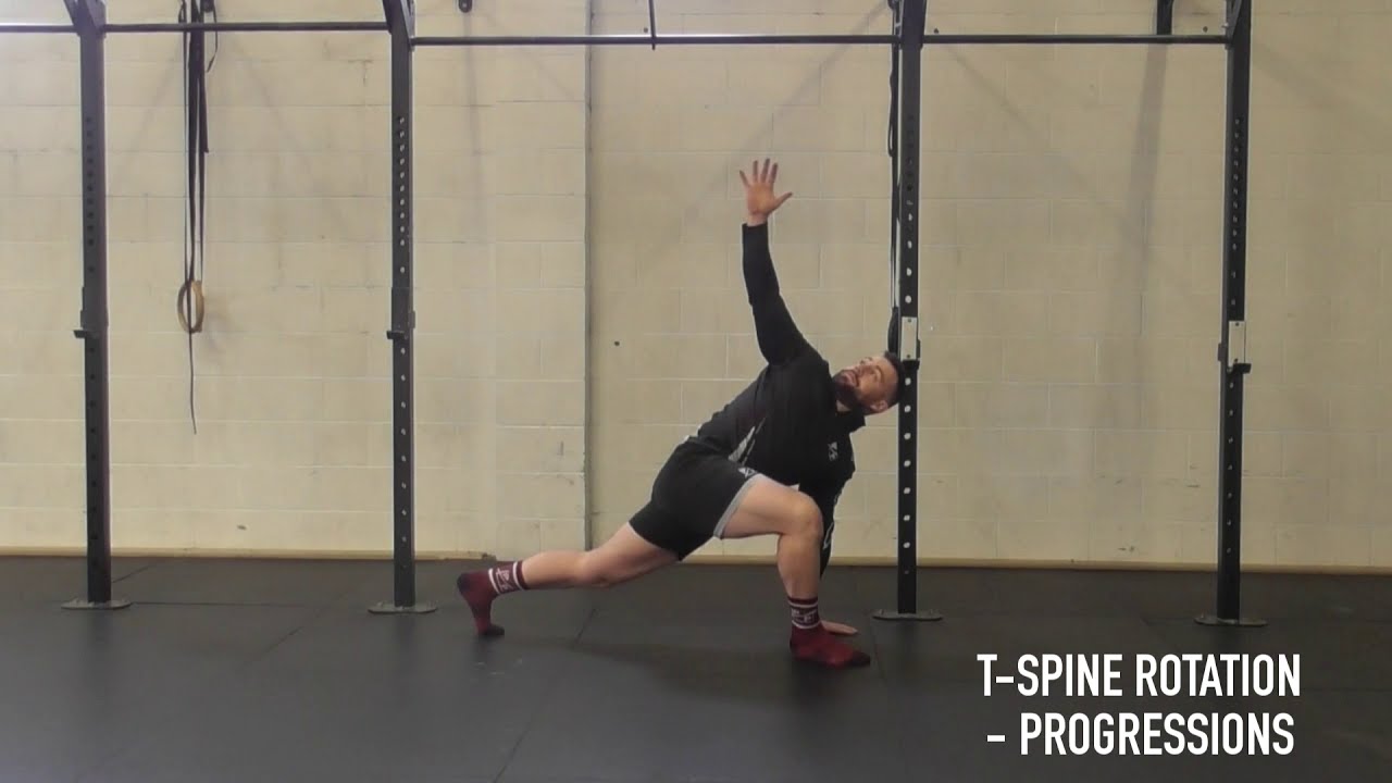 T-SPINE ROTATION - PROGRESSIONS - YouTube