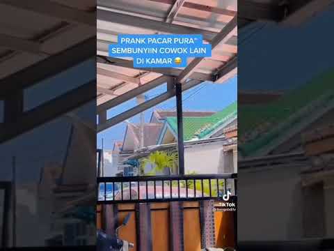 Prank pacar sembunyiin cowok lain di kamar #bangabditv #shorts