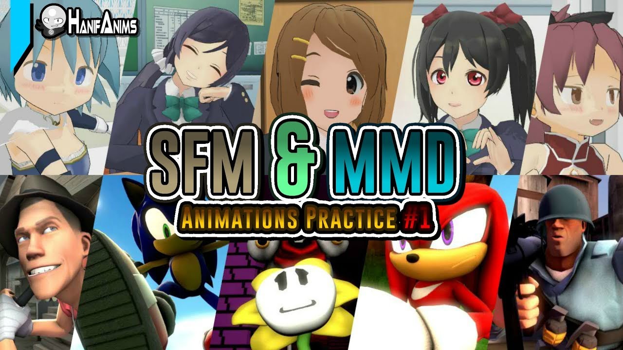 SFM & MMD Animations Compilation - YouTube
