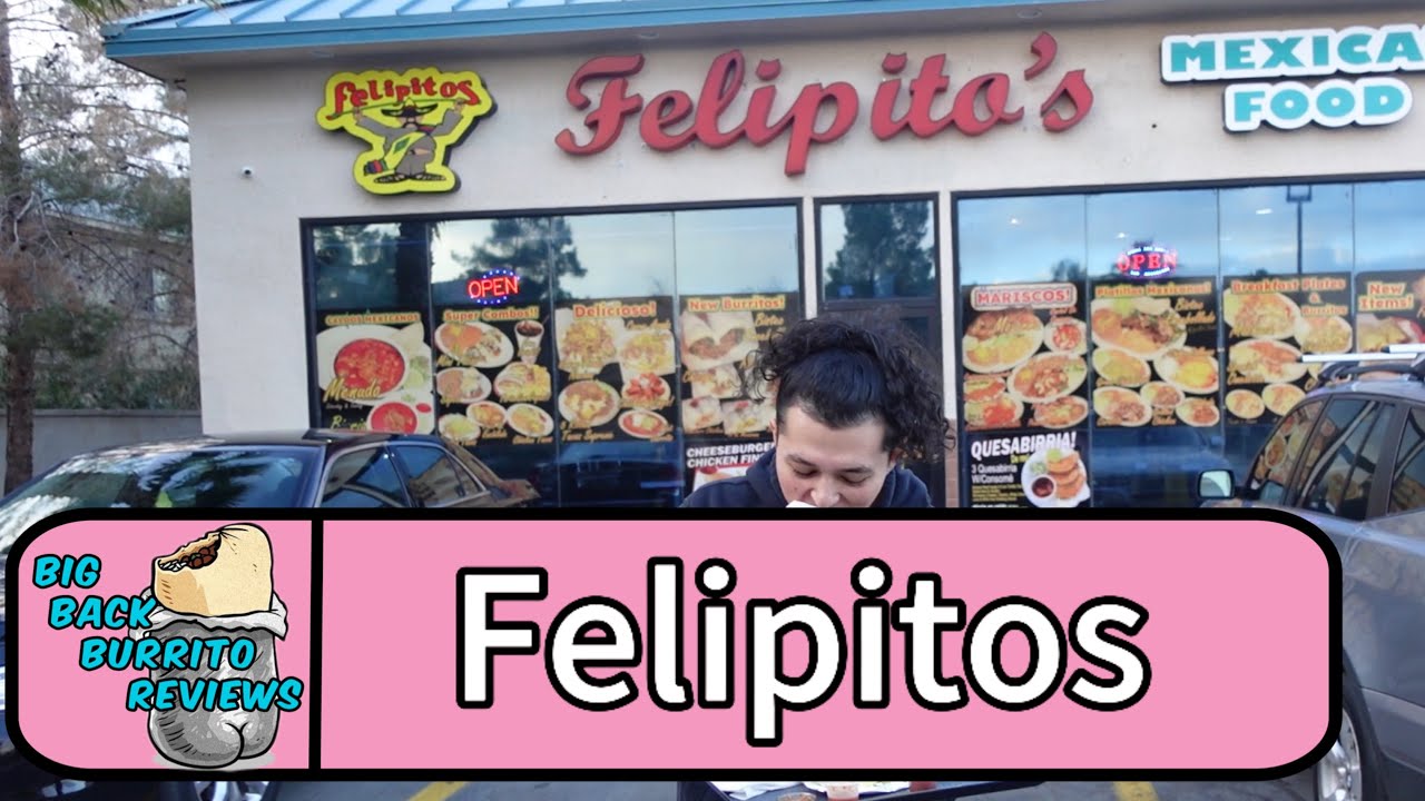 Big Back Burrito Review - Felipito’s (Las Vegas, NV) - YouTube