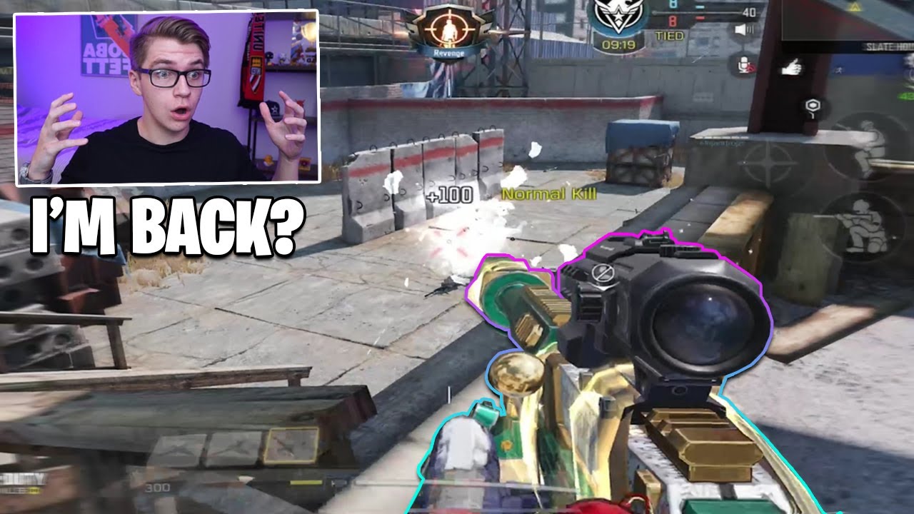 DuckyTheGamer RETURNS To Call of Duty Mobile... - YouTube