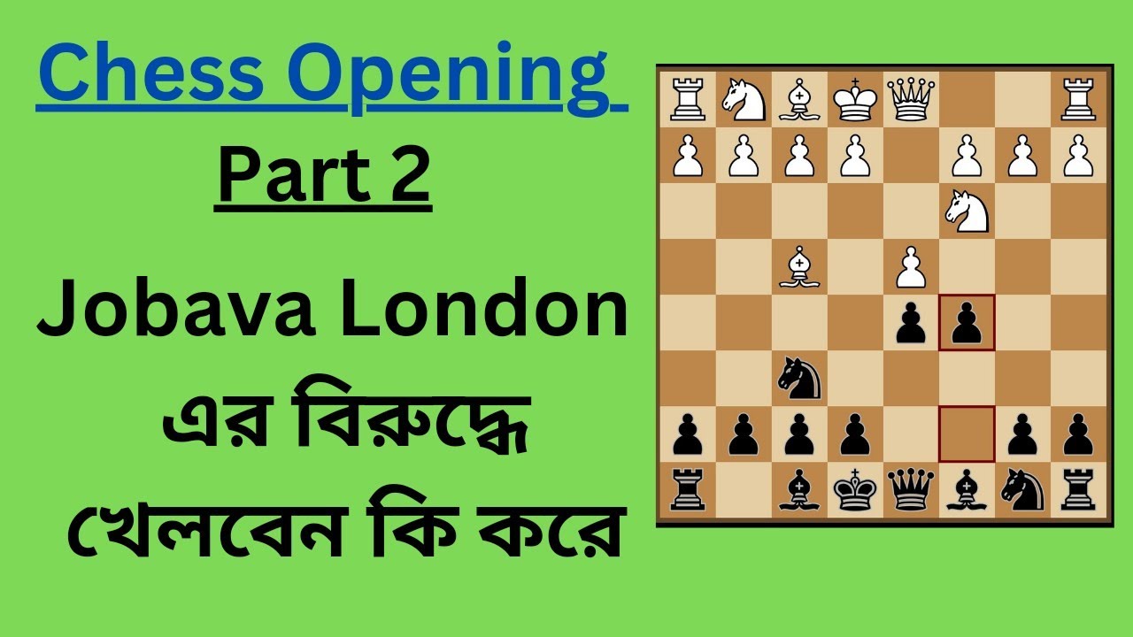 Chess Opening, How to play against Jobava London system. Part 2. - YouTube